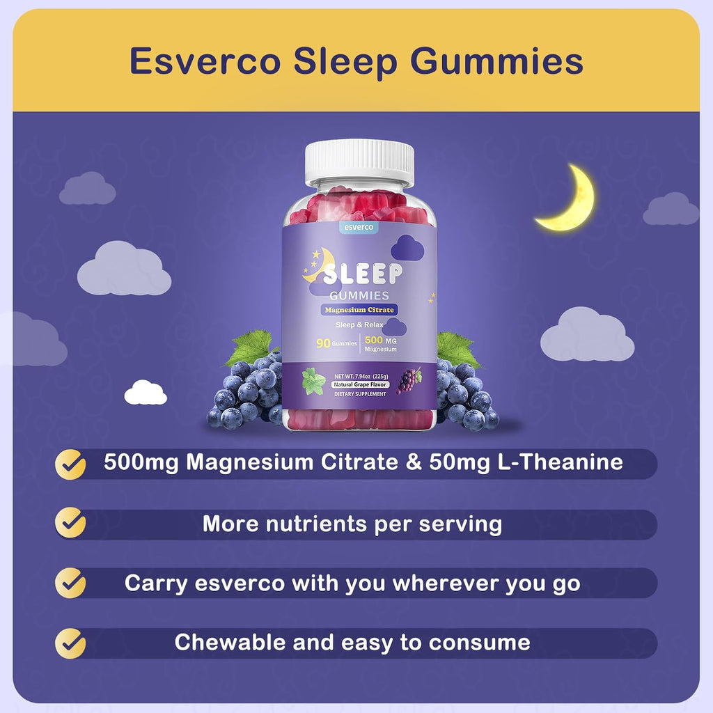 90 count magnesium gummies for daily use