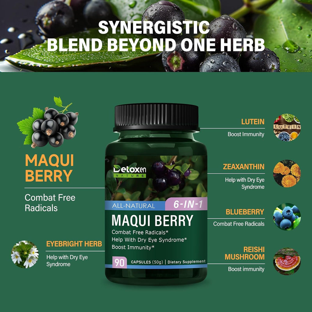 90 count Maqui Berry supplement