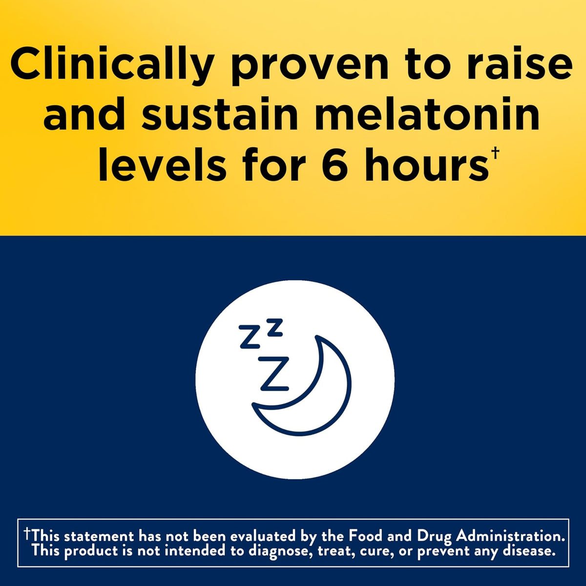 90 count melatonin for restful nights
