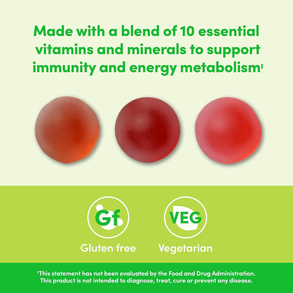 90 count multivitamin gummy jar