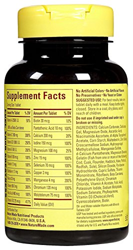 90 count multivitamin tablets for women