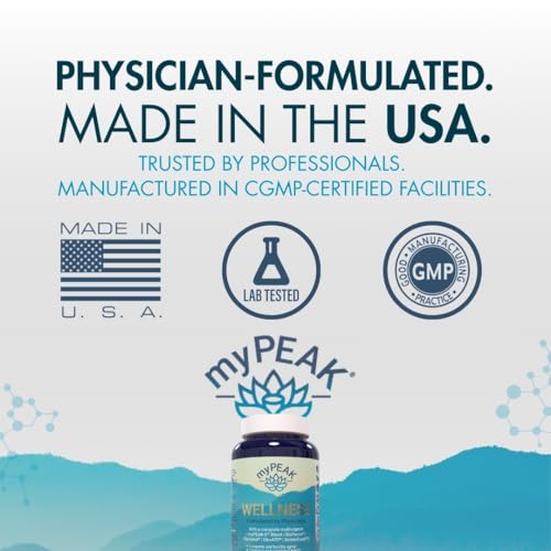 90 count myPEAK blended vitamin & mineral supplements
