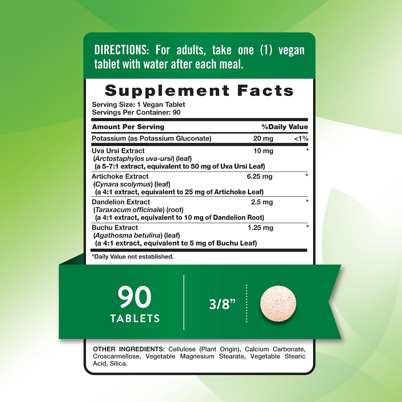 90 count potassium supplement