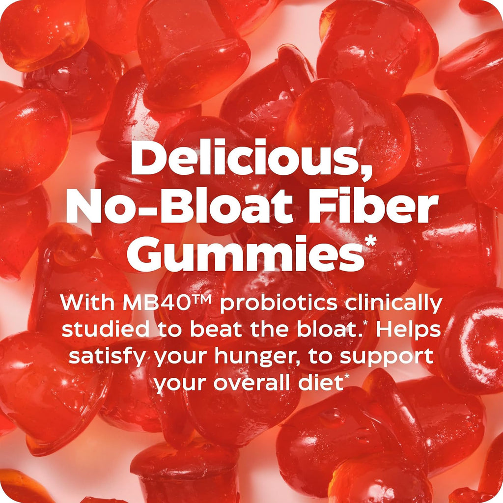 90 count prebiotic gummy supplement