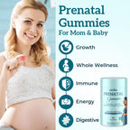 90 count prenatal gummies for pregnancy health