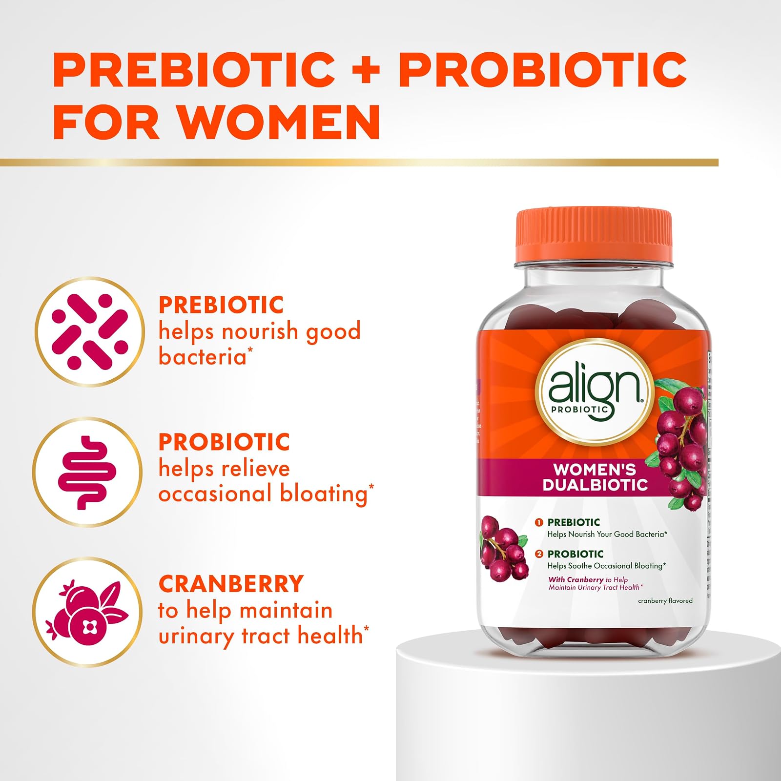 90 count probiotic gummies for digestion