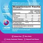 90 count probiotic gummies for gut health