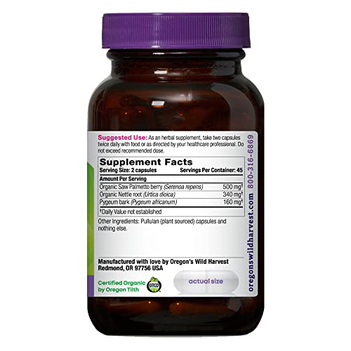 90 count saw palmetto capsules