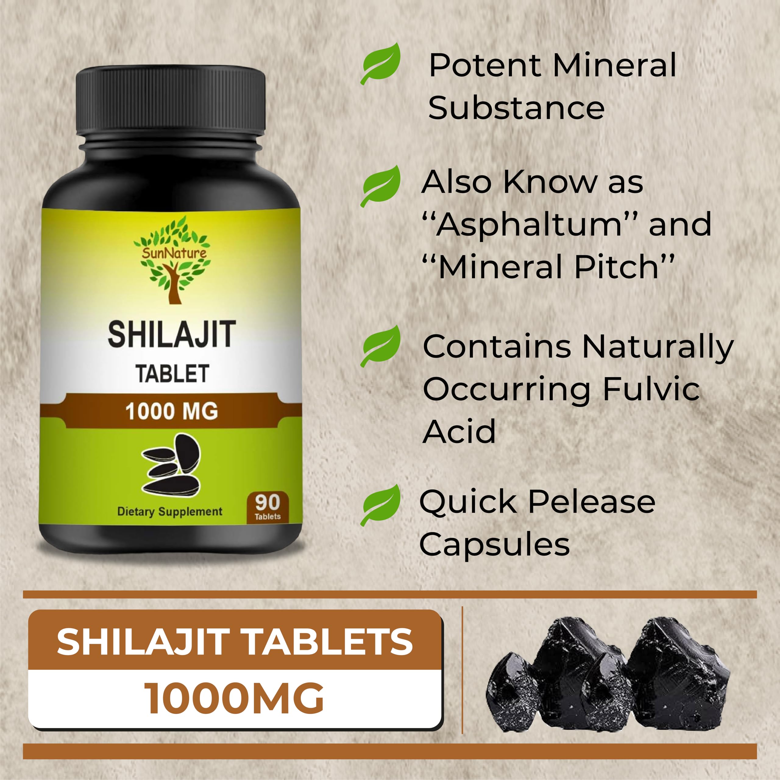 90 count shilajit for daily use