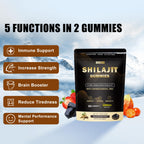 90 count shilajit gummy benefits