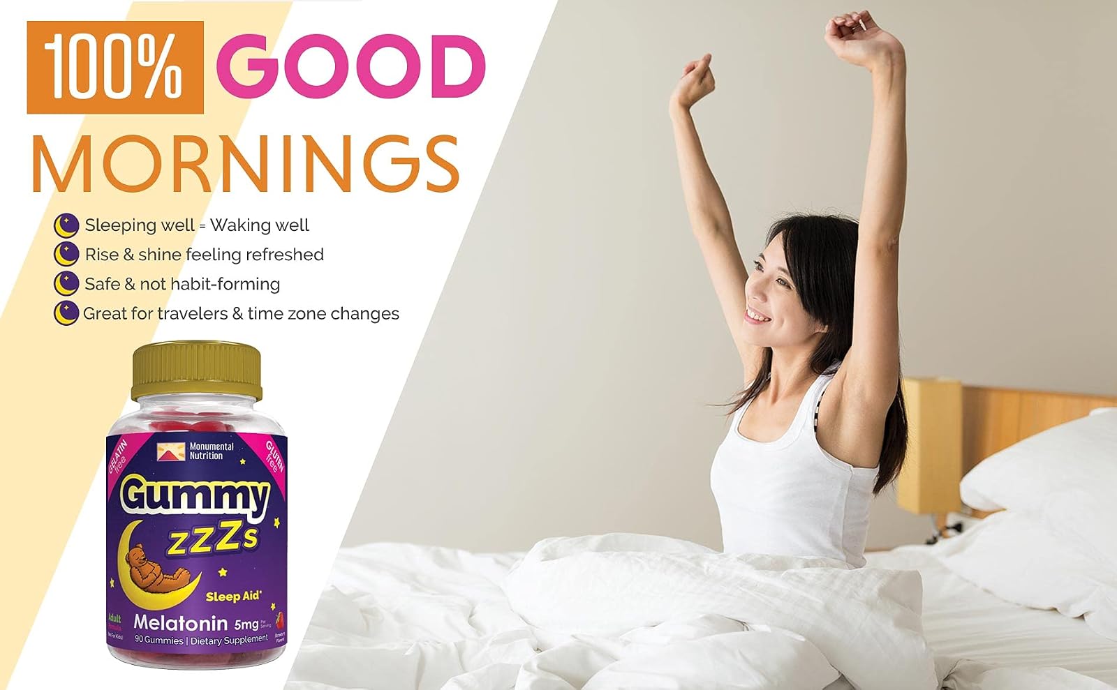 90 count sleep gummies for restful nights
