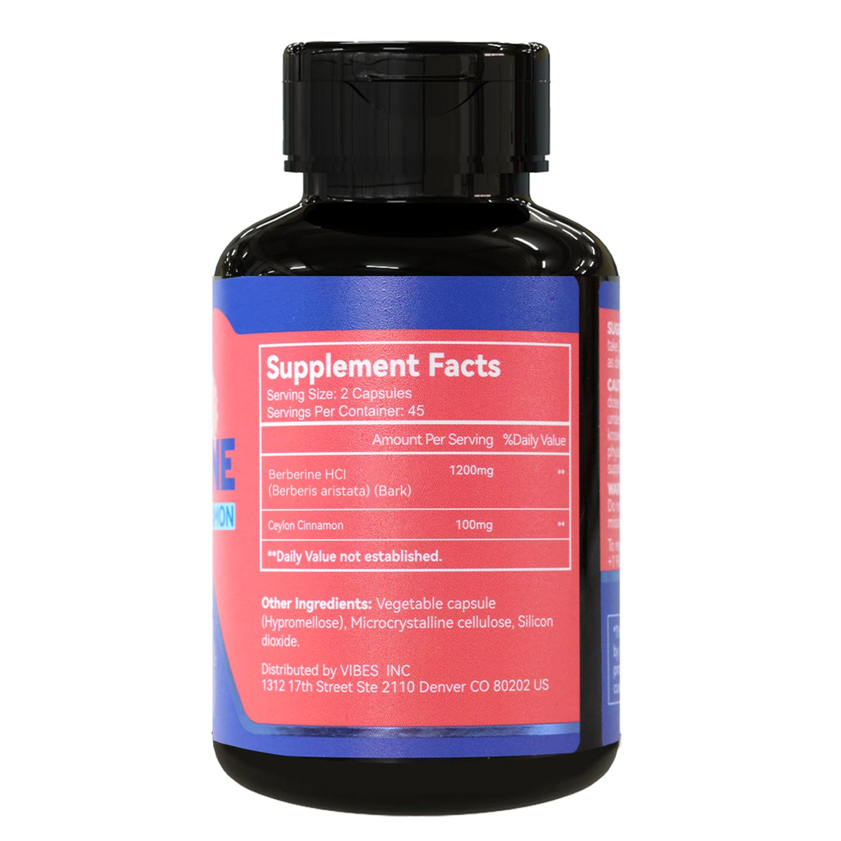 90 count vegan berberine capsules