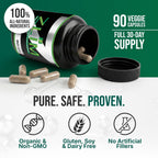 90 count veggie capsules for gut health
