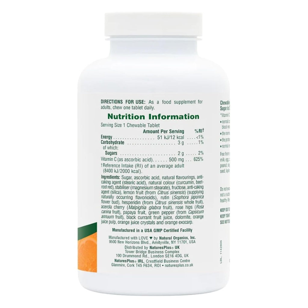 90 count vitamin C for daily health