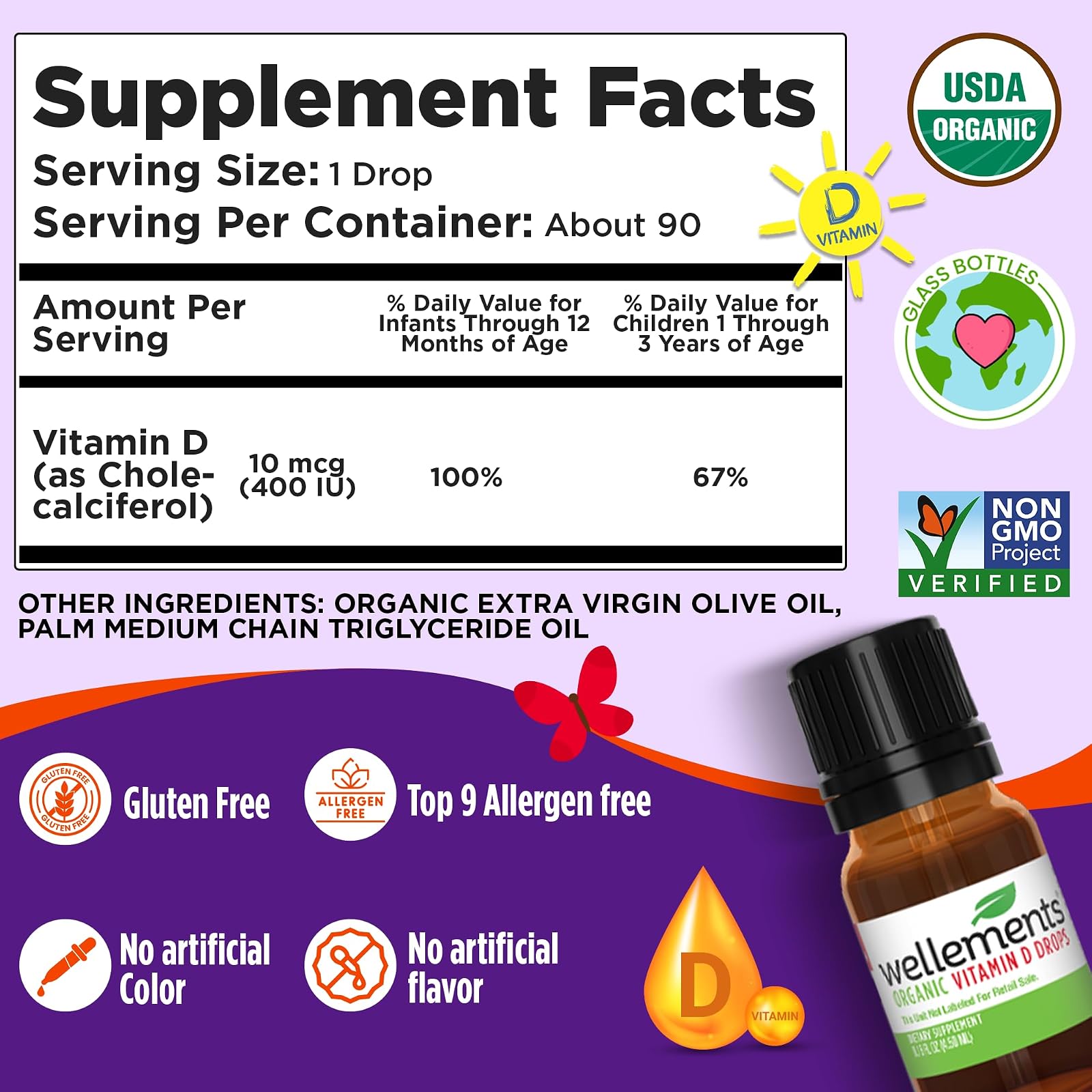 90 count vitamin D3 liquid