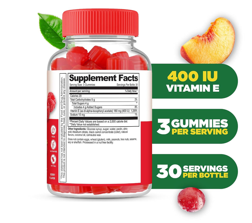 90 count vitamin e gummies