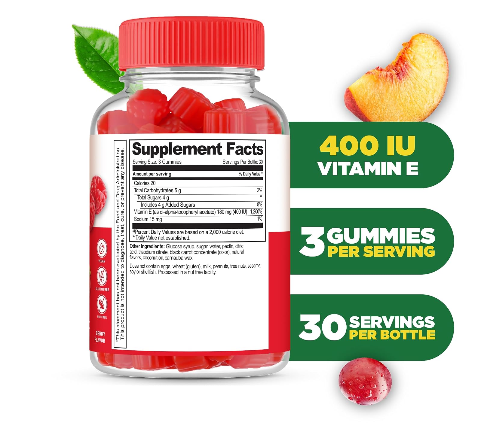 90 count vitamin e gummies