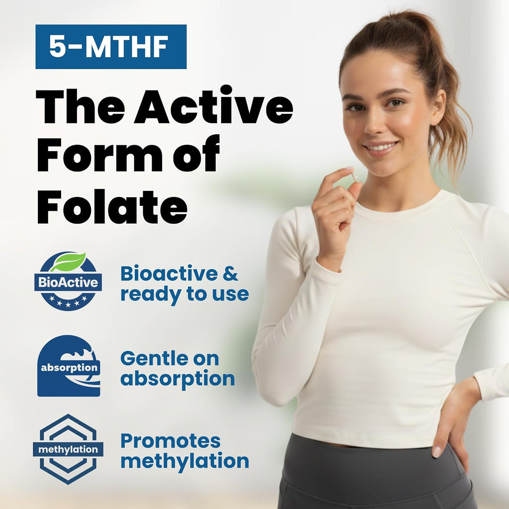 90 count Vocks Methylfolate for convenience
