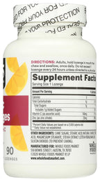 90 count zinc lozenges pack