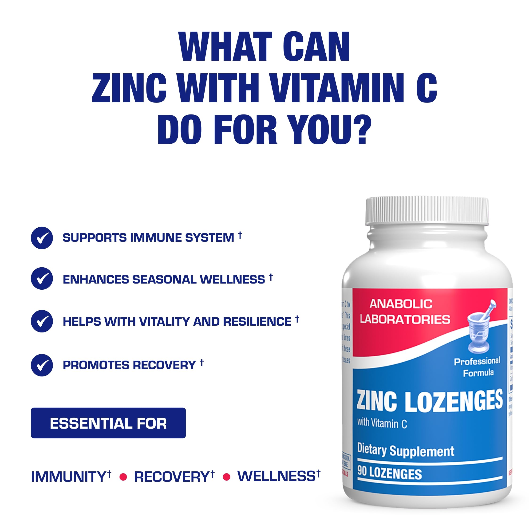 90 count zinc lozenges package