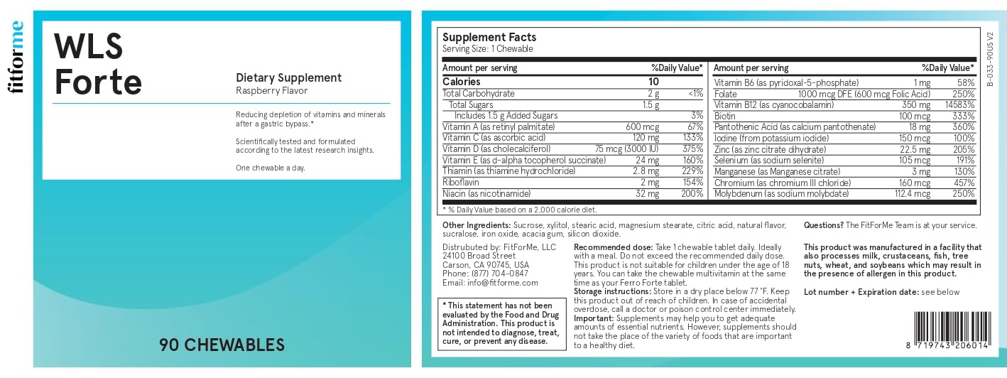 90-day supply of essential minerals