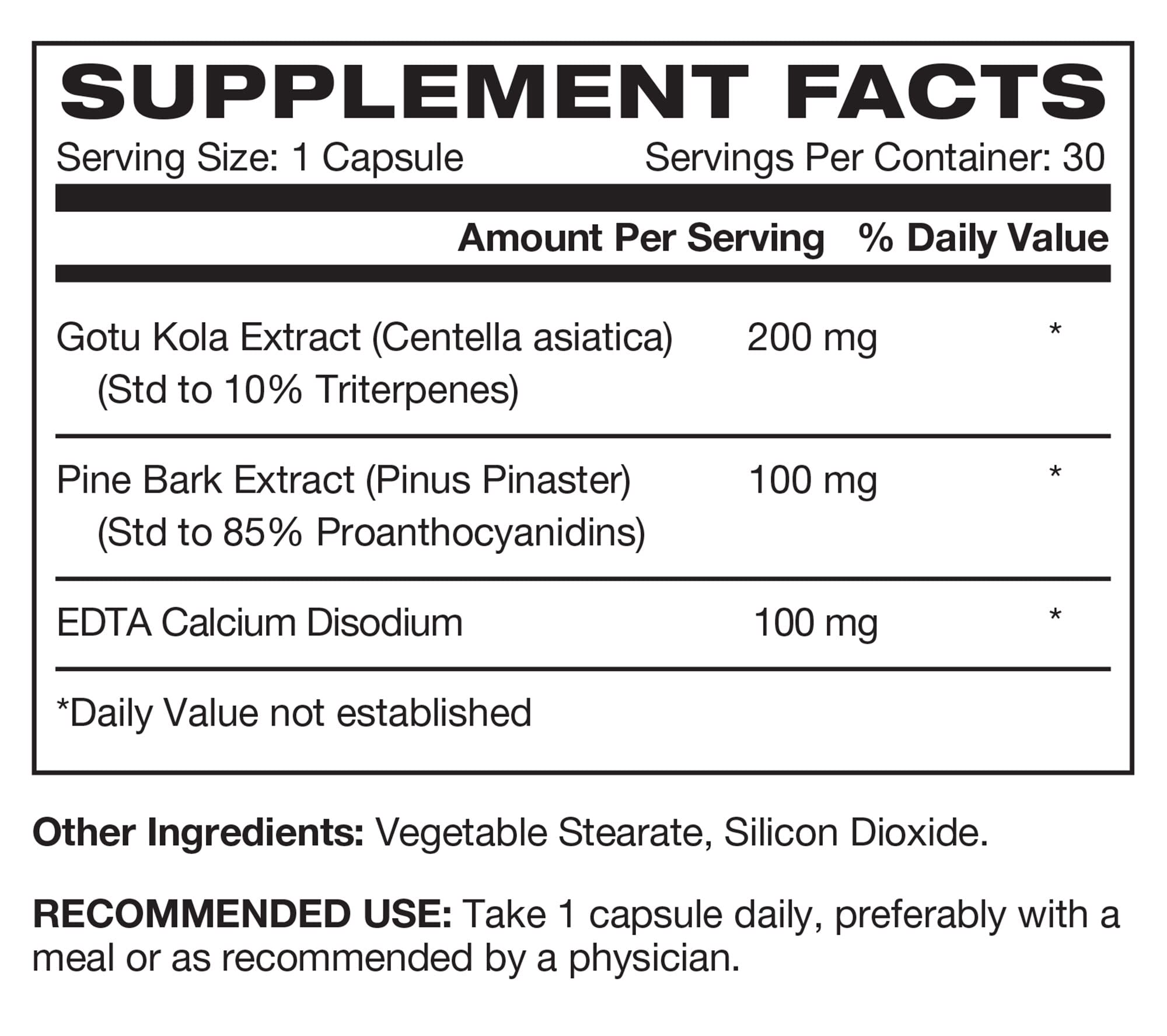 90-day supply of heart vitamins