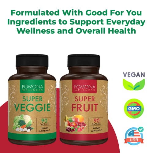 90 fruit and veggie capsules