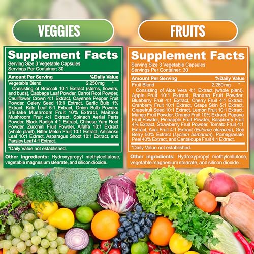 90 fruits and veggies for daily health