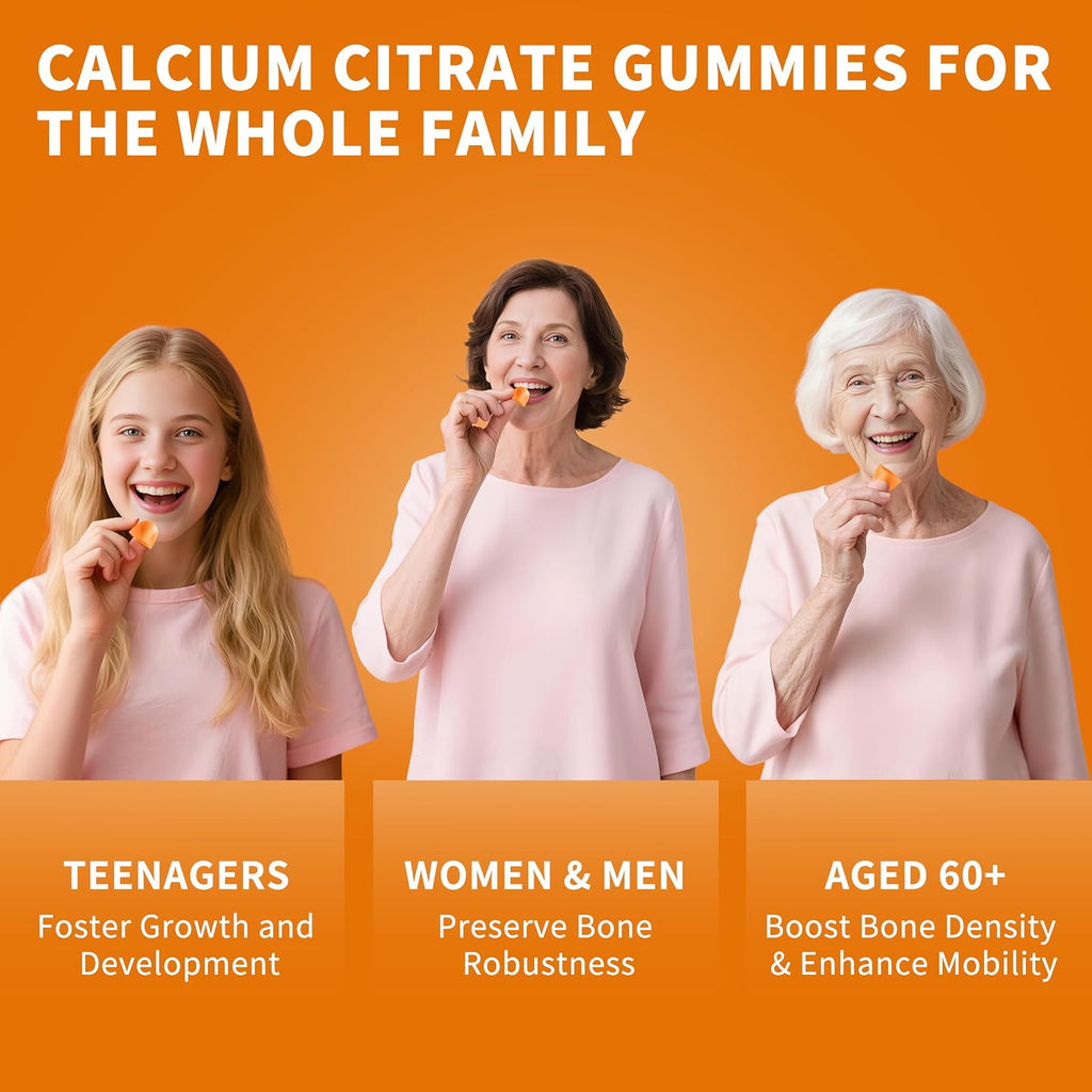 90 gummies for daily calcium intake
