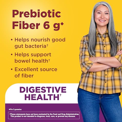 90 gummies for daily fiber intake