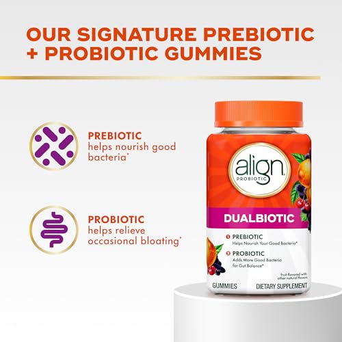 90 gummies of Align prebiotics