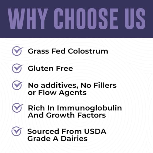 90 servings of colostrum capsules