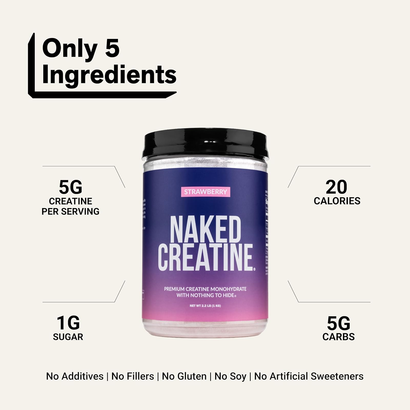 90 servings of creatine