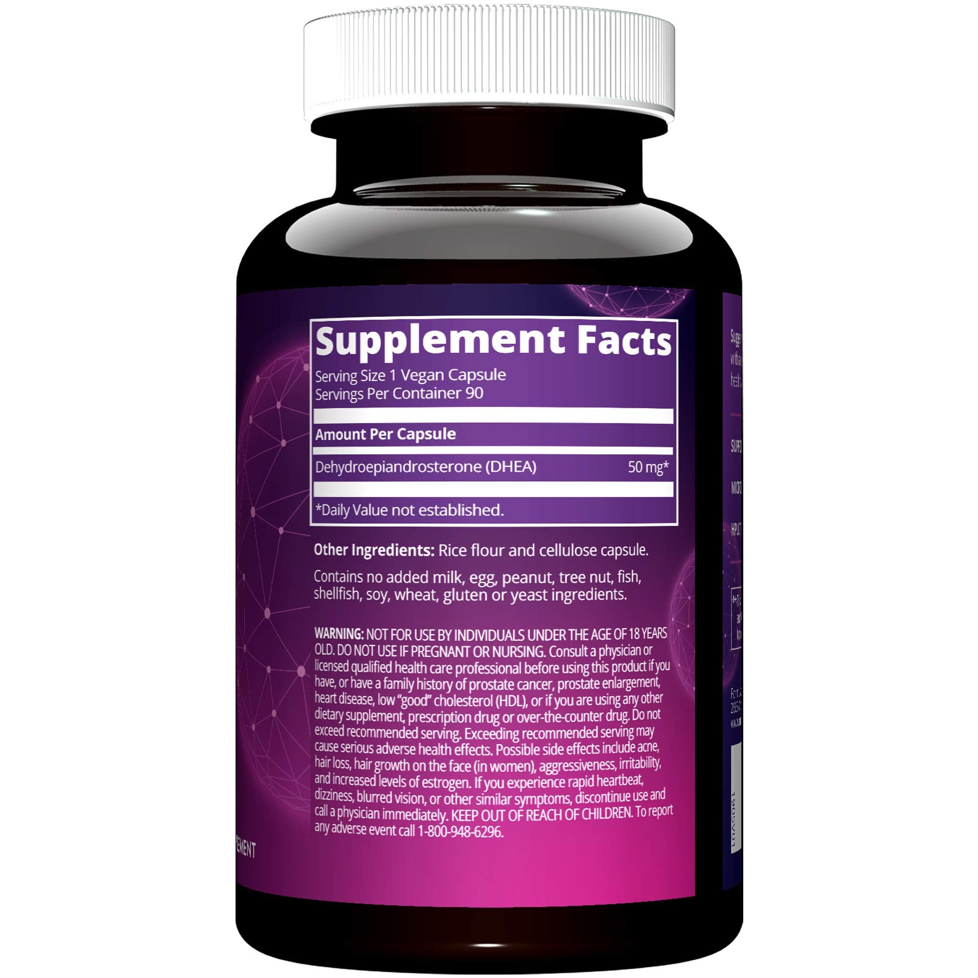 90 servings of DHEA for vitality