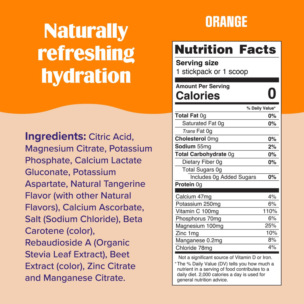 90 servings of electrolyte mix