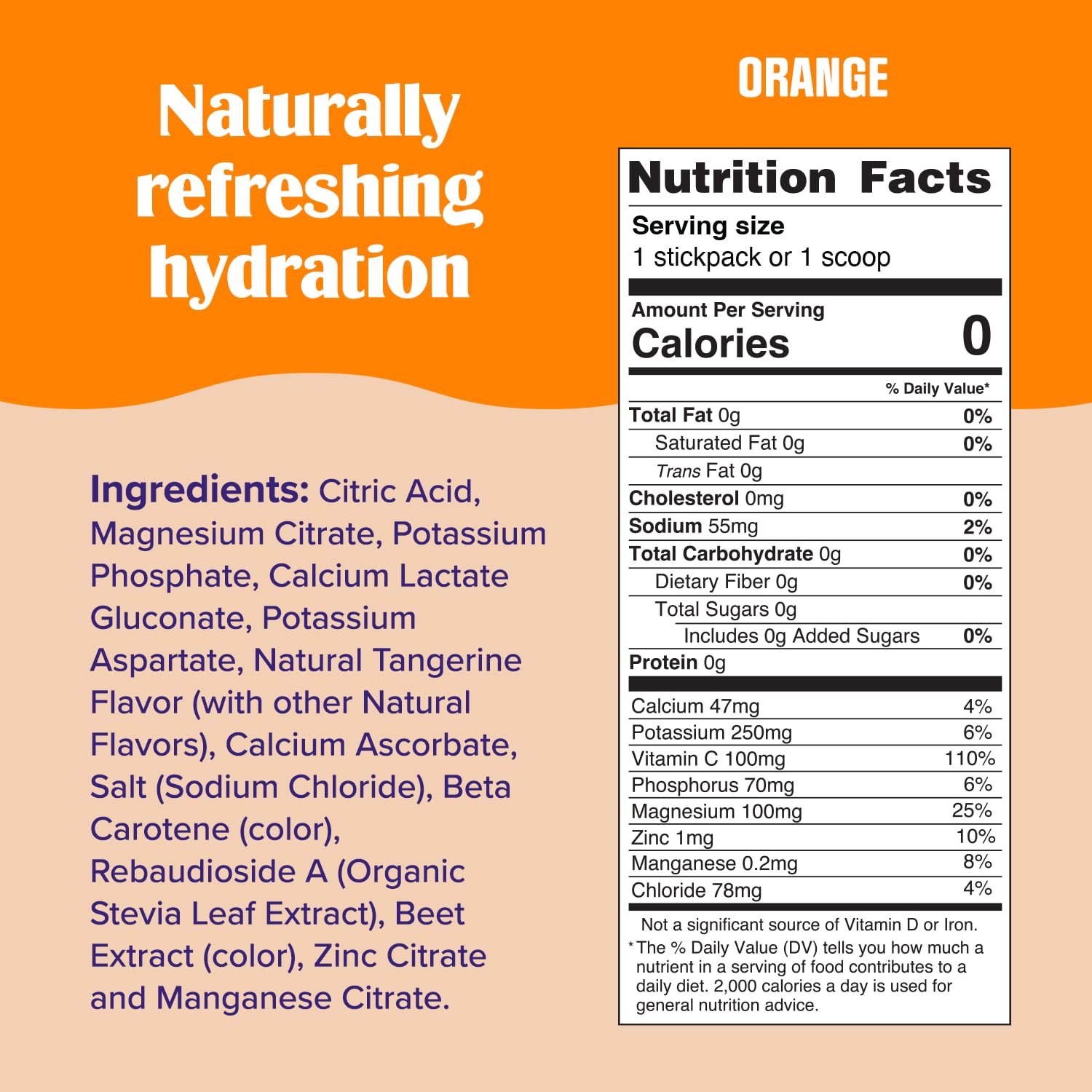 90 servings of electrolyte mix