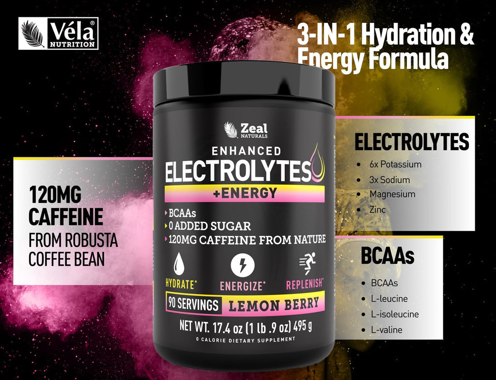 90 servings of energizing electrolytes