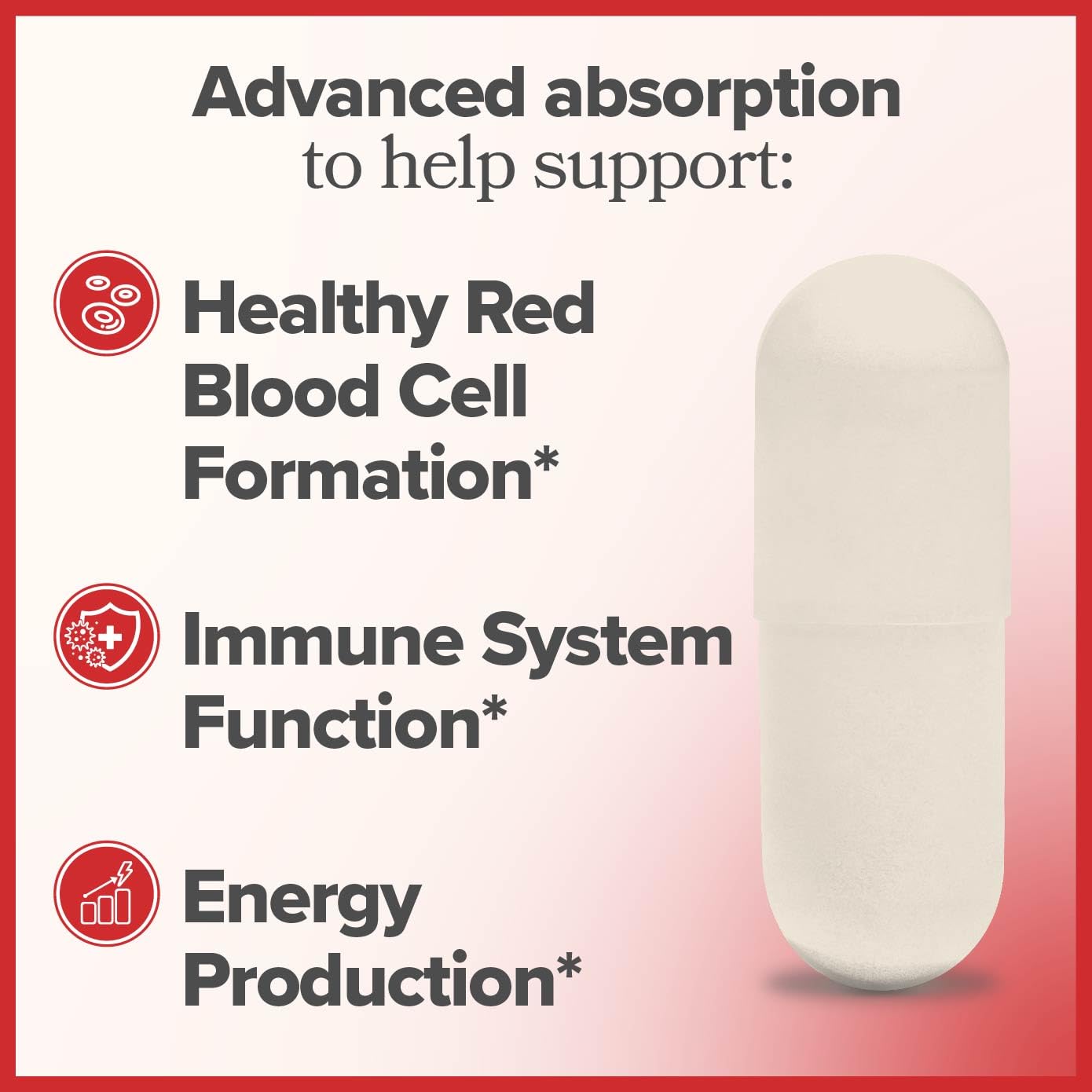 90 servings of iron for vitality