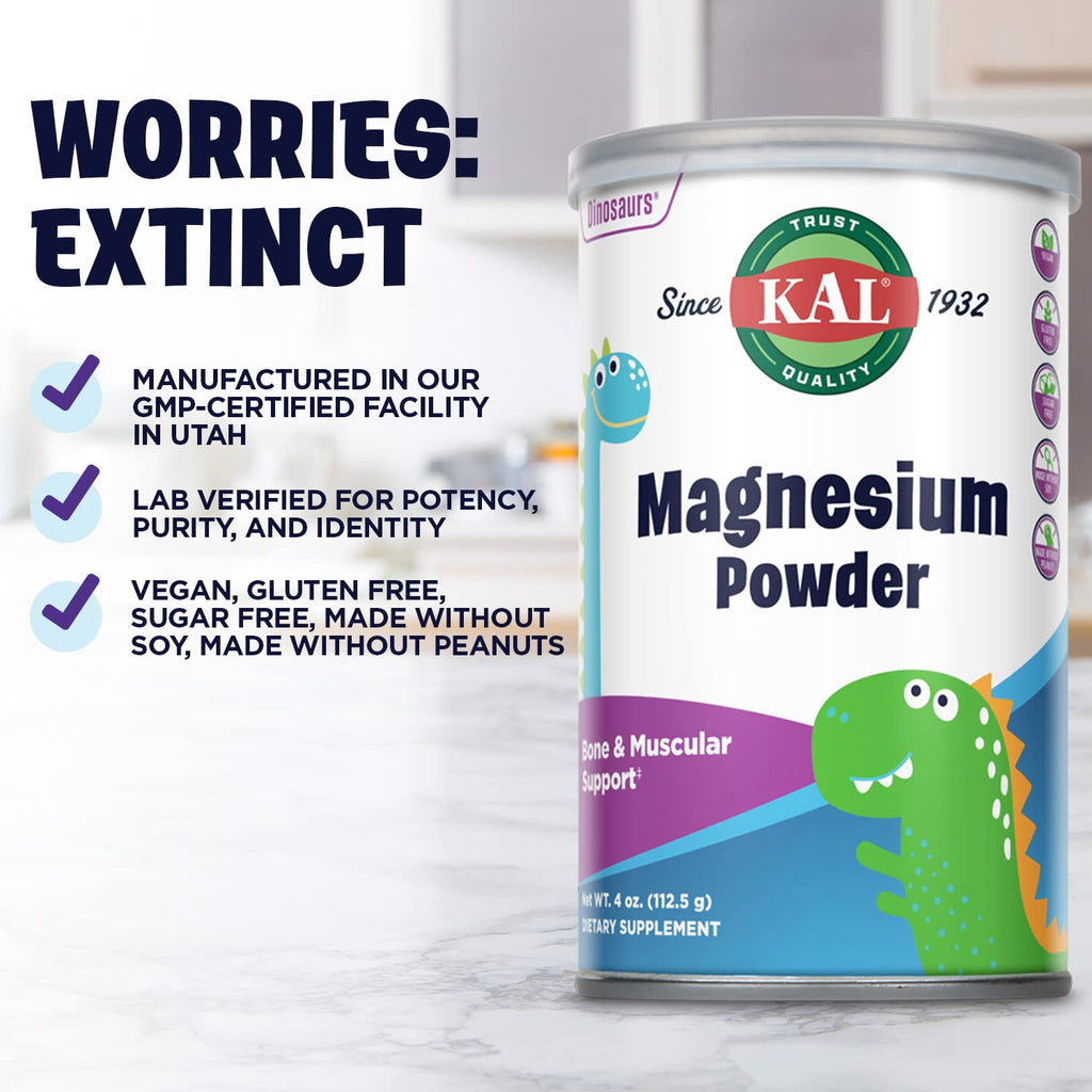 90 servings of magnesium powder