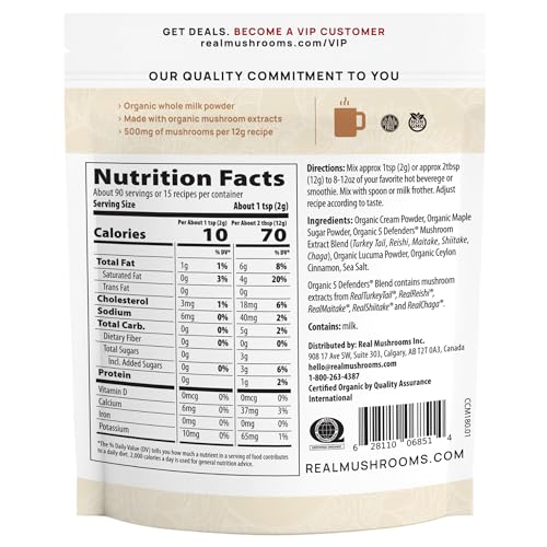 90 servings of mushroom goodness