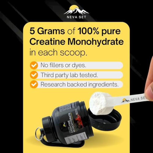90 servings of NevaSet creatine supplement