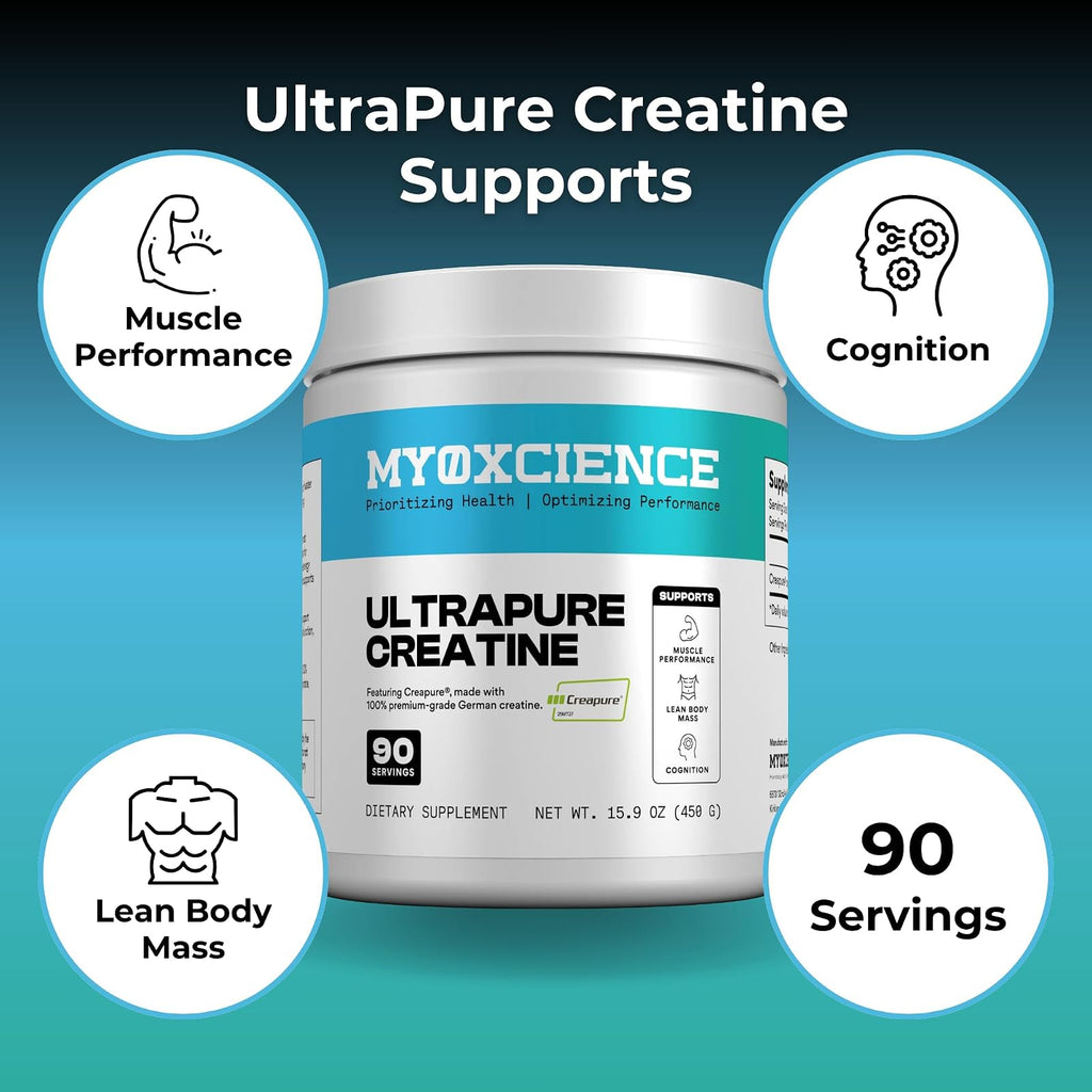 90 servings of pure creatine powder