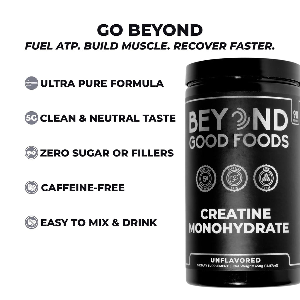 90 servings of pure creatine