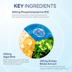90 softgels for daily brain support