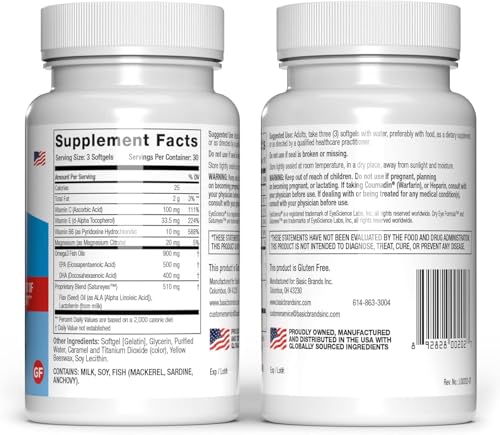 90 softgels for daily nutrition