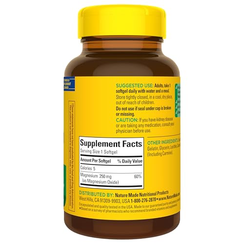 90 softgels for long-lasting magnesium supply