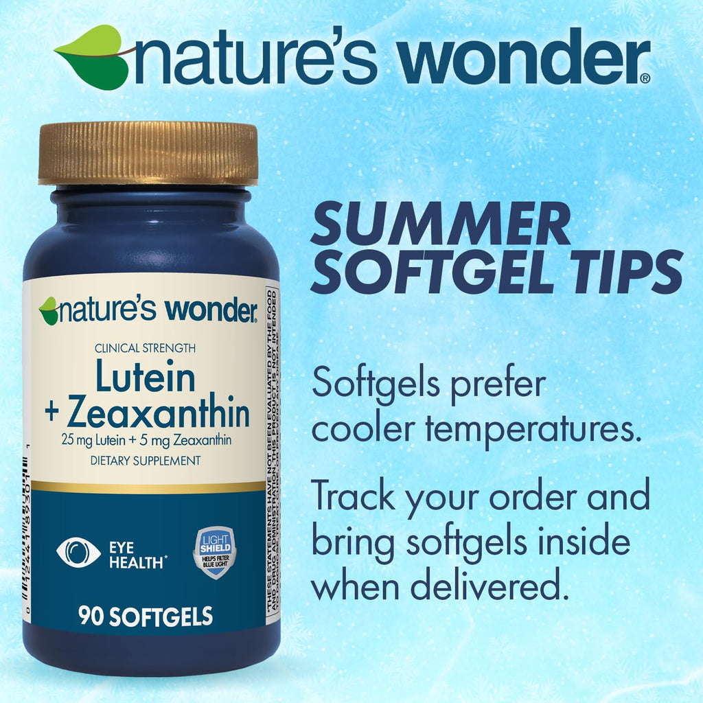 90 softgels for optimal eye nutrition