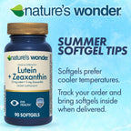 90 softgels for optimal eye nutrition