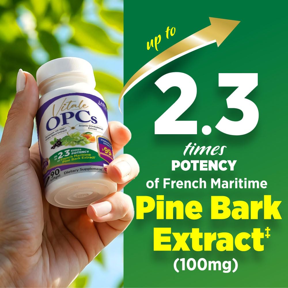 90 softgels of grape seed extract