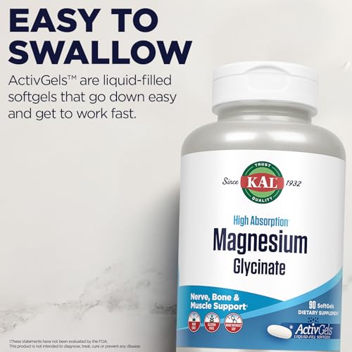 90 softgels of magnesium goodness